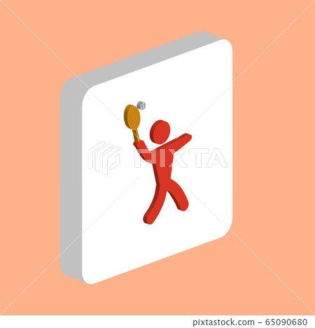 tennis computer symbol - Stock Illustration [65090680] - PIXTA