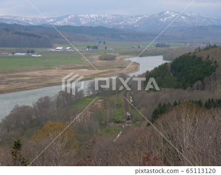 Soya Main Line 4327D Kiha 54 series... - Stock Photo [65113120] - PIXTA