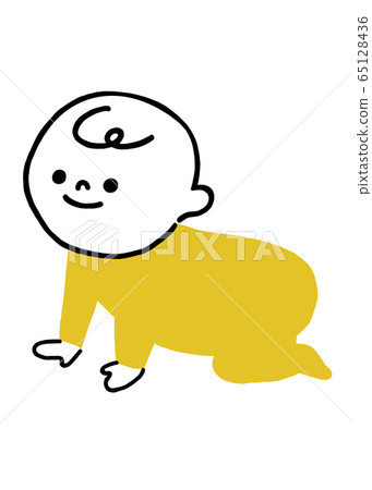 Illustration of a babbling baby - Stock Illustration [65128436] - PIXTA
