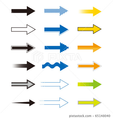 Arrow variations - Stock Illustration [65148040] - PIXTA