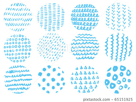 Colored pencil pattern _ Hand drawn 01_ Light blue - Stock Illustration ...