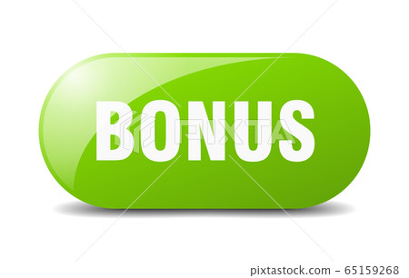 bonus button. bonus sign. key. push button. - Stock Illustration ...