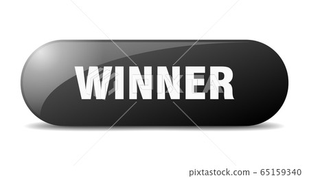 winner button. winner sign. key. push button. - Stock Illustration ...