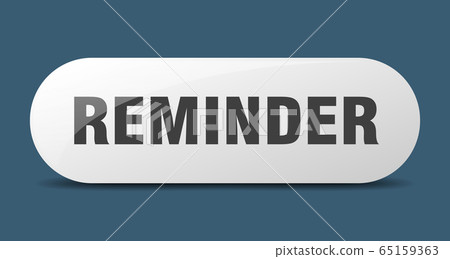 reminder button. reminder sign. key. push button. - Stock Illustration ...