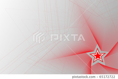 red star on the grey background. star Abstract... - Stock Illustration ...