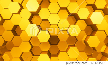 Simple background background hexagon hexagon... - Stock Illustration ...