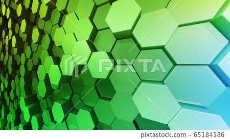 Simple background background hexagon hexagon... - Stock Illustration ...