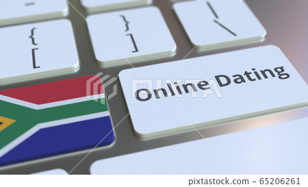 Online Dating text and flag of South Africa on...-插圖素材 [65206261] - PIXTA圖庫