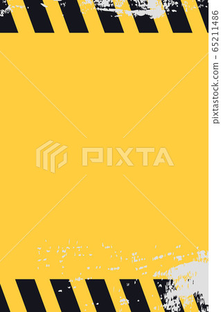 Warning poster background with grunge texture - Stock Illustration ...