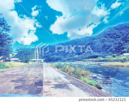 Riverbed - Stock Illustration [65232121] - PIXTA