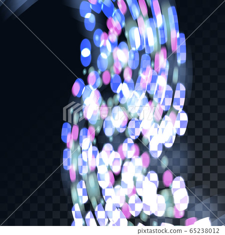 Beautiful abstract transparent glowing bokeh - Stock Illustration ...