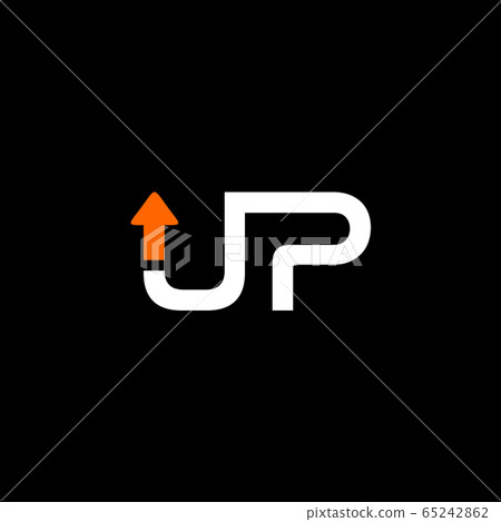 Up text logo icon design template-插圖素材 [65242862] - PIXTA圖庫