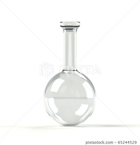 Illustration of a flask in 3D rendering - Stock Illustration [65244529 ...