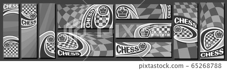 Vector set of Chess Banners - Stock Illustration [65268788] - PIXTA