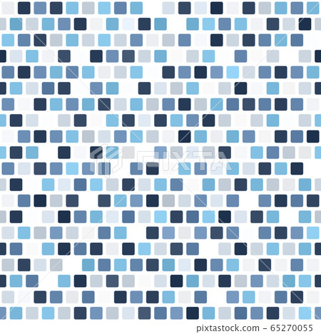 Rounded square pattern. Seamless vector - Stock Illustration [65270055 ...