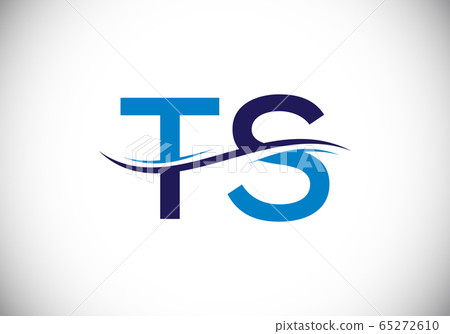 Initial Monogram Letter T S Logo Design Vector...-插圖素材 [65272610] - PIXTA圖庫