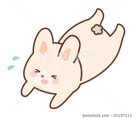 Falling rabbit - Stock Illustration [65297513] - PIXTA