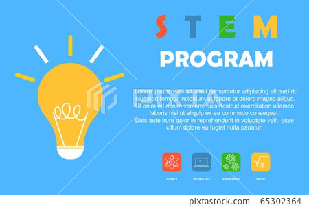 STEM Program banner 1 - Stock Illustration [65302364] - PIXTA