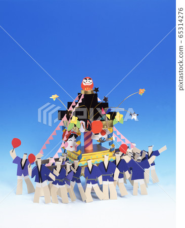 Festival Mikoshi - Stock Illustration [65314276] - PIXTA