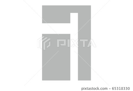 Instruction sign stop line - Stock Illustration [65318330] - PIXTA