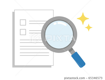 Image to confirm documents - Stock Illustration [65346573] - PIXTA