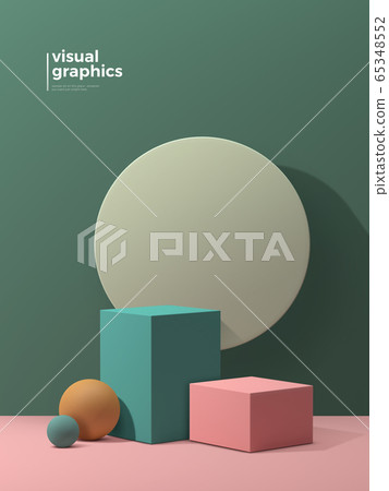 3D rendering colorful background 013 - Stock Illustration [65348552 ...