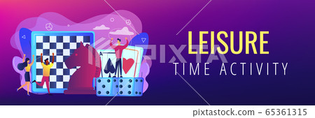 Board game concept banner header. - Stock Illustration [65361315] - PIXTA