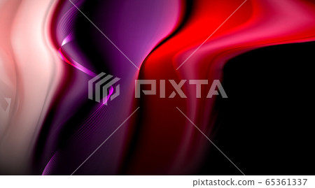 Liquid colors fluid gradients on black background - Stock Illustration ...
