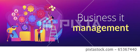 Enterprise architecture concept banner header - Stock Illustration ...