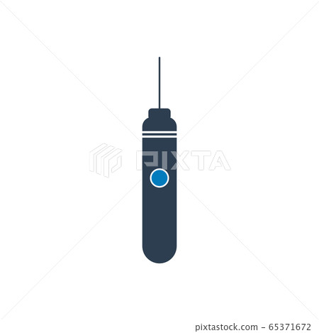 Lancet pen icon. Flat style vector EPS. - Stock Illustration [65371672 ...