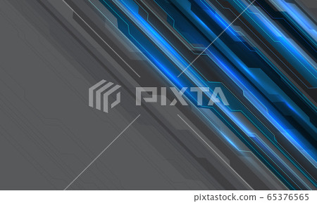 Abstract blue grey cyber circuit line with... - Stock Illustration ...