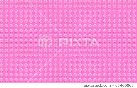 pink plastic construction plate. Perfect ... - Stock Illustration ...