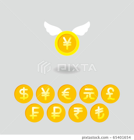 Spending flat vector icon - Stock Illustration [65401654] - PIXTA
