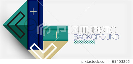 Abstract background, geometric business... - Stock Illustration ...
