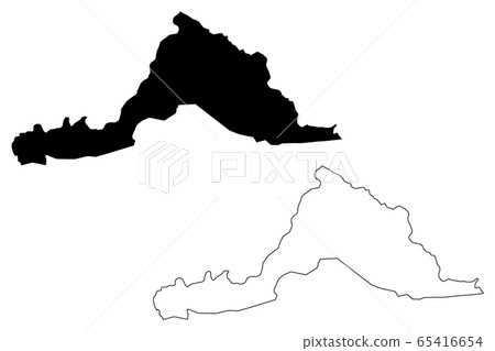 Sarpang District (Districts of Bhutan, Kingdom of - Stock Illustration ...