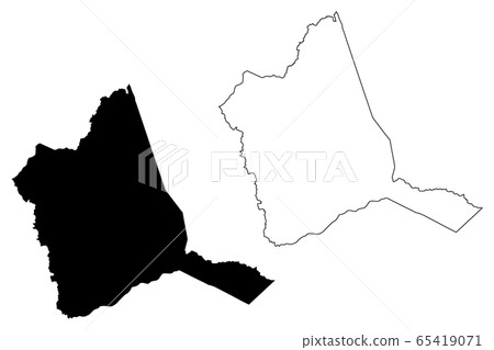 Warren County, Georgia (U.S. county, United States - Stock Illustration ...