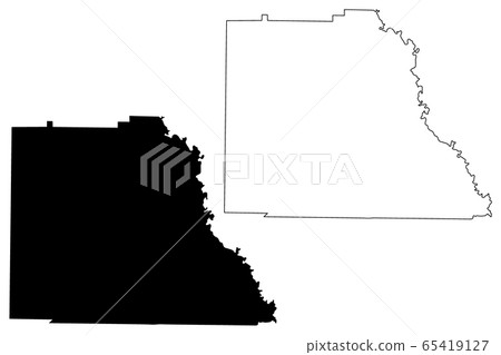 Wilcox County, Georgia (U.S. county, United States - Stock Illustration ...