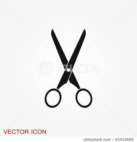 Small Scissors Icon Clipart