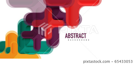 Glossy multicolored plastic style cross... - Stock Illustration ...