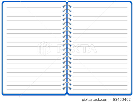 Ring note frame illustration vector - Stock Illustration [65433402] - PIXTA