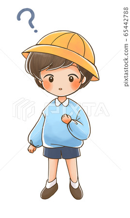 Kyoton's face kindergarten children 1 - Stock Illustration [65442788 ...