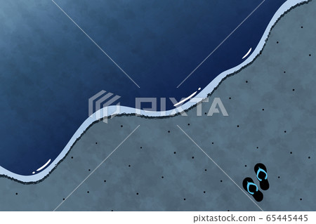 Beach background rectangle rectangular... - Stock Illustration ...