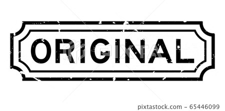 Grunge black original word rubber business seal... - Stock Illustration ...
