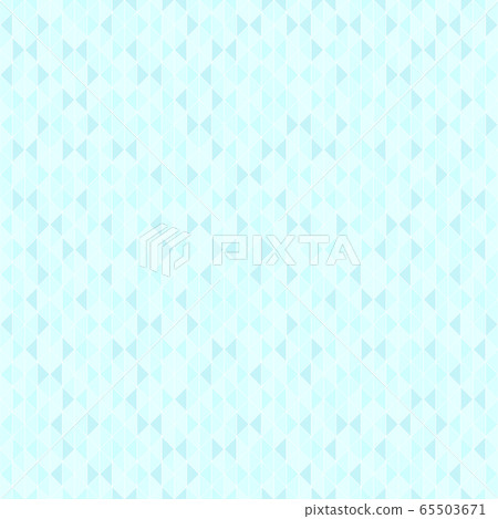 Cyan triangle pattern. Seamless vector - Stock Illustration [65503671 ...