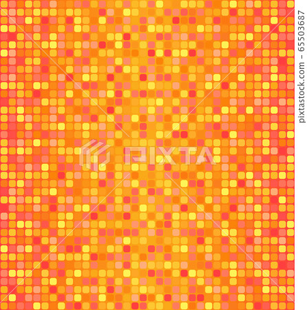 Rounded square pattern. Seamless vector - Stock Illustration [65503687 ...