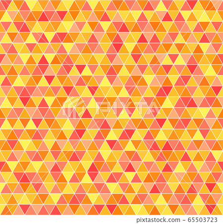 Triangle pattern. Seamless vector geometric-插圖素材 [65503723] - PIXTA圖庫