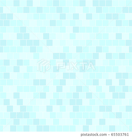 Cyan square pattern. Seamless vector background - Stock Illustration ...