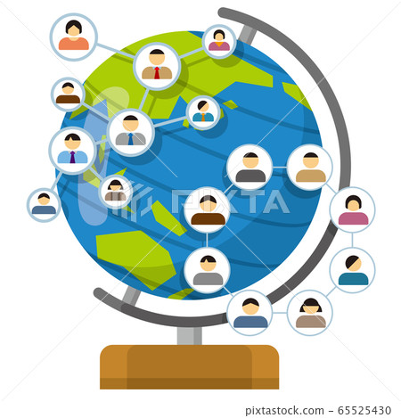 globe, global, international - Stock Illustration [65525430] - PIXTA