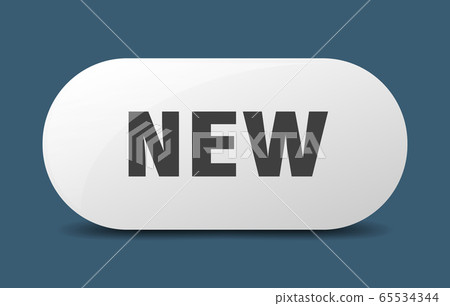 new button. new sign. key. push button. - Stock Illustration [65534344 ...