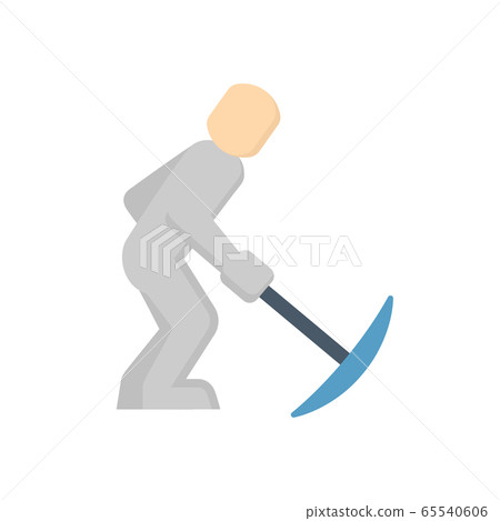 mining worker icon-插圖素材 [65540606] - PIXTA圖庫